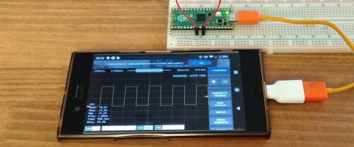 Raspberry Pi PicoとAndroidでオシロスコープのやり方 – imo Lab.
