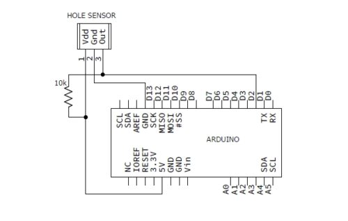 AH1815（ホールセンサー）をArduinoから使ってみる – imo Lab.